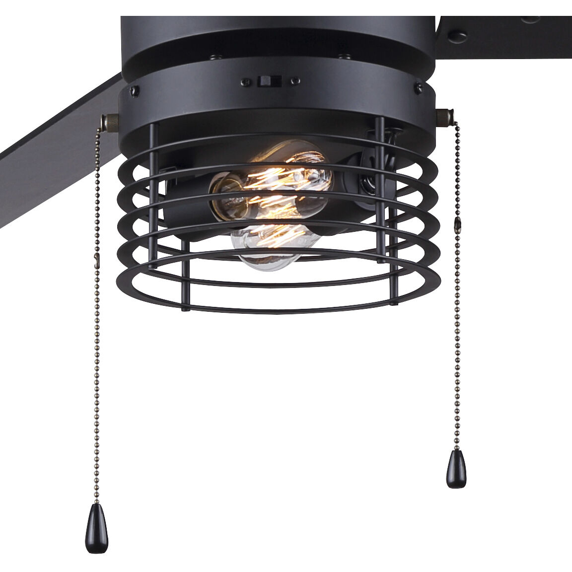 Canarm CF52ALD3BK Alder 52 inch Black Indoor Ceiling Fan